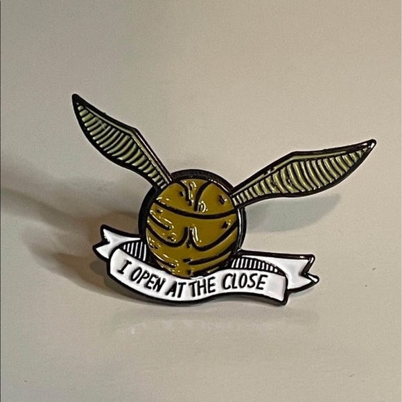 Jewelry | Harry Potter Golden Snitch Pin Brooch | Poshmark